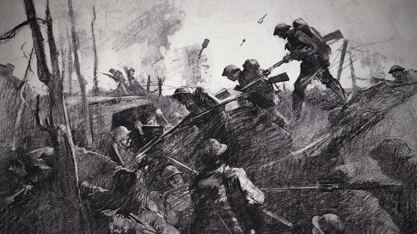 World War I Trench Raiders — Trench Warfare on the Western Front - The ...