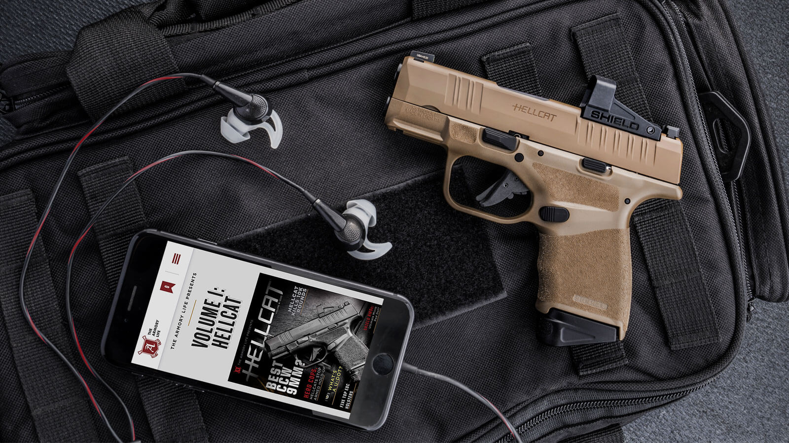 First Look: Desert FDE Hellcat 9mm - The Armory Life