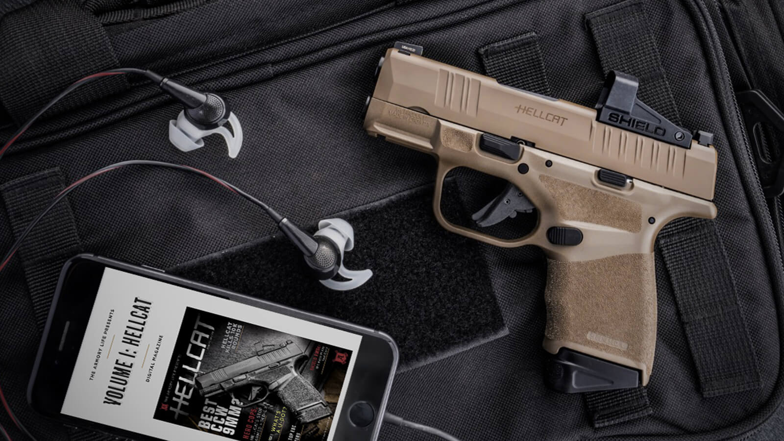 First Look: Desert FDE Hellcat 9mm | The Armory Life