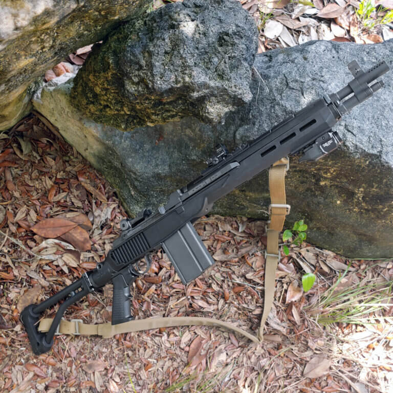 A Folding Stock M1A? The Delta 14 Chassis - The Armory Life