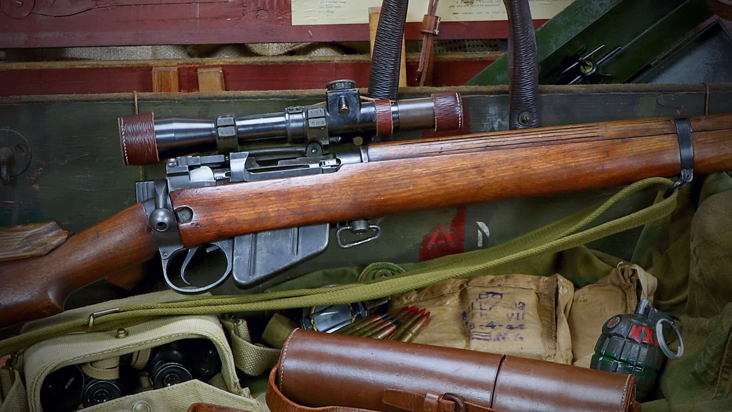 The No. 4 MK I (T) Sniper: Battle-Ready Accuracy - The Armory Life