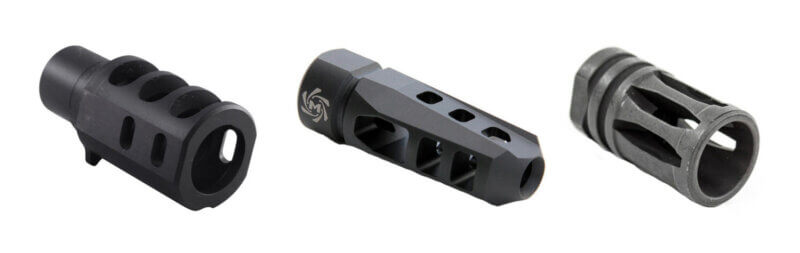 Brakes, Comps & Flash Hiders — Different Types of Muzzle Devices - The Armory Life