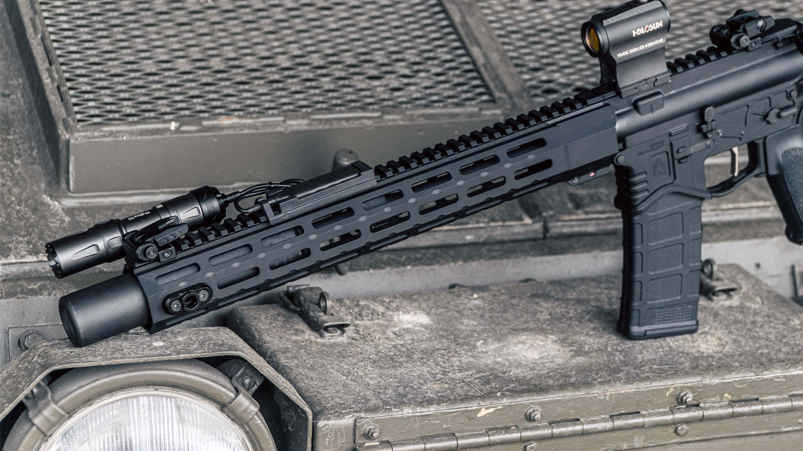 Hide That Suppressor Midwest Industries SP Handguard The Armory Life
