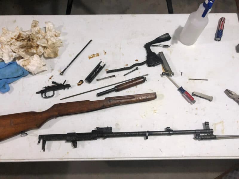 Buying Milsurp: Removing Cosmoline from the SKS - The Armory Life