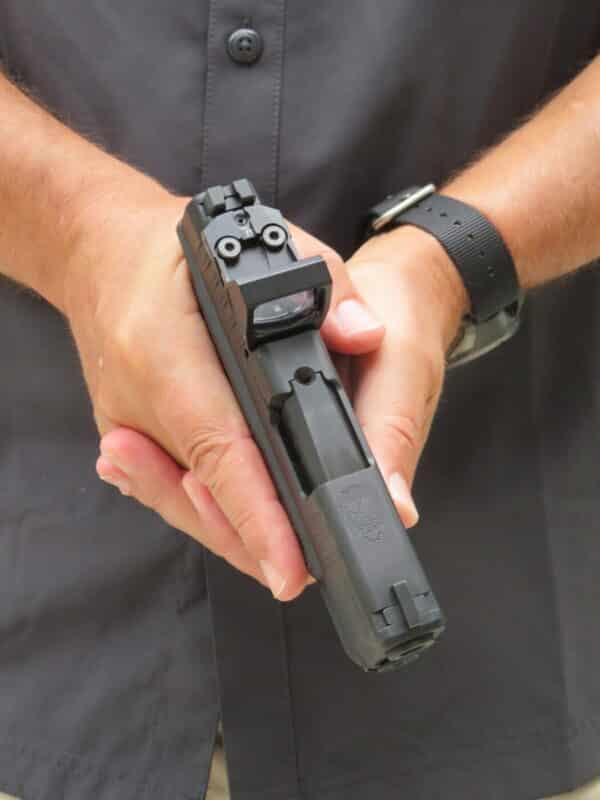 Crimson Trace RAD Micro Pro Green Dot Review - The Armory Life