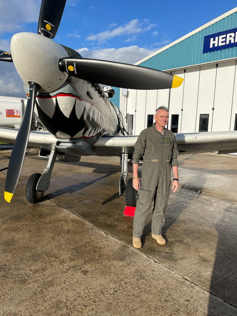 The Armory Life Flies a British Spitfire - The Armory Life