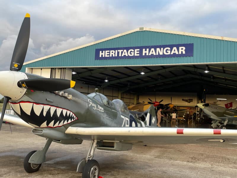 The Armory Life Flies a British Spitfire - The Armory Life