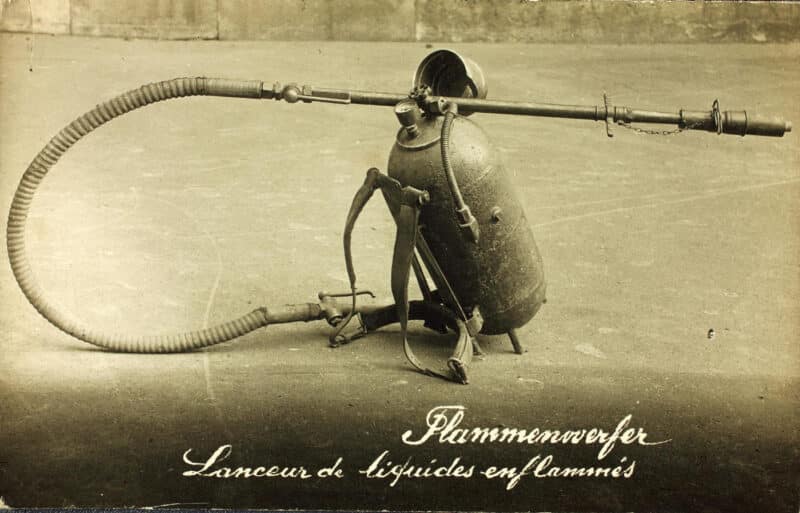 Flammenwerfer — World War I German Flamethrowers - The Armory Life