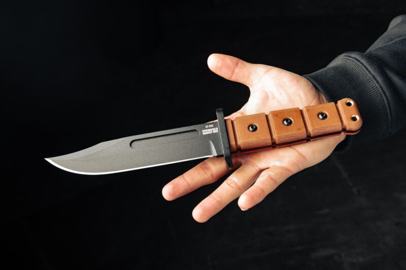 Springfield Custom Clip Point Field Knife Review - The Armory Life