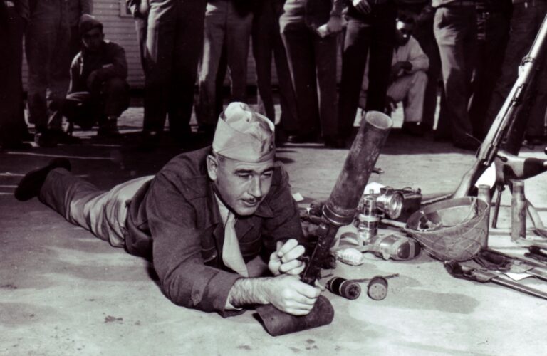 Japanese Model 89 Knee Mortar - The Armory Life
