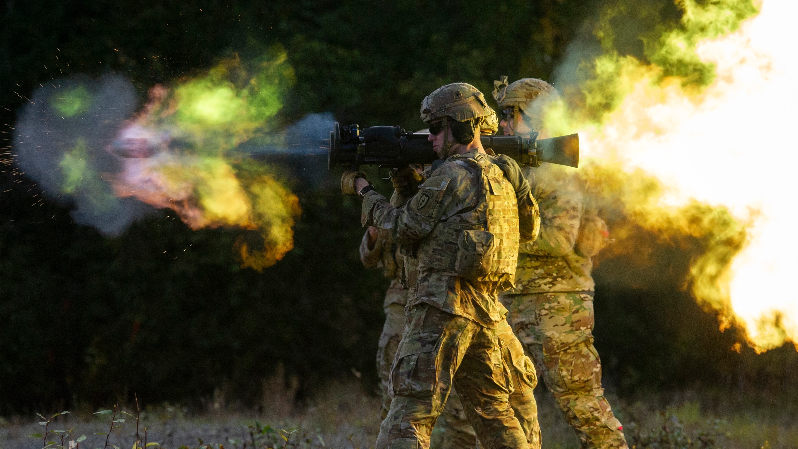 Wallpaper Carl Gustaf M4 Recoilless Rifle Swedish Army