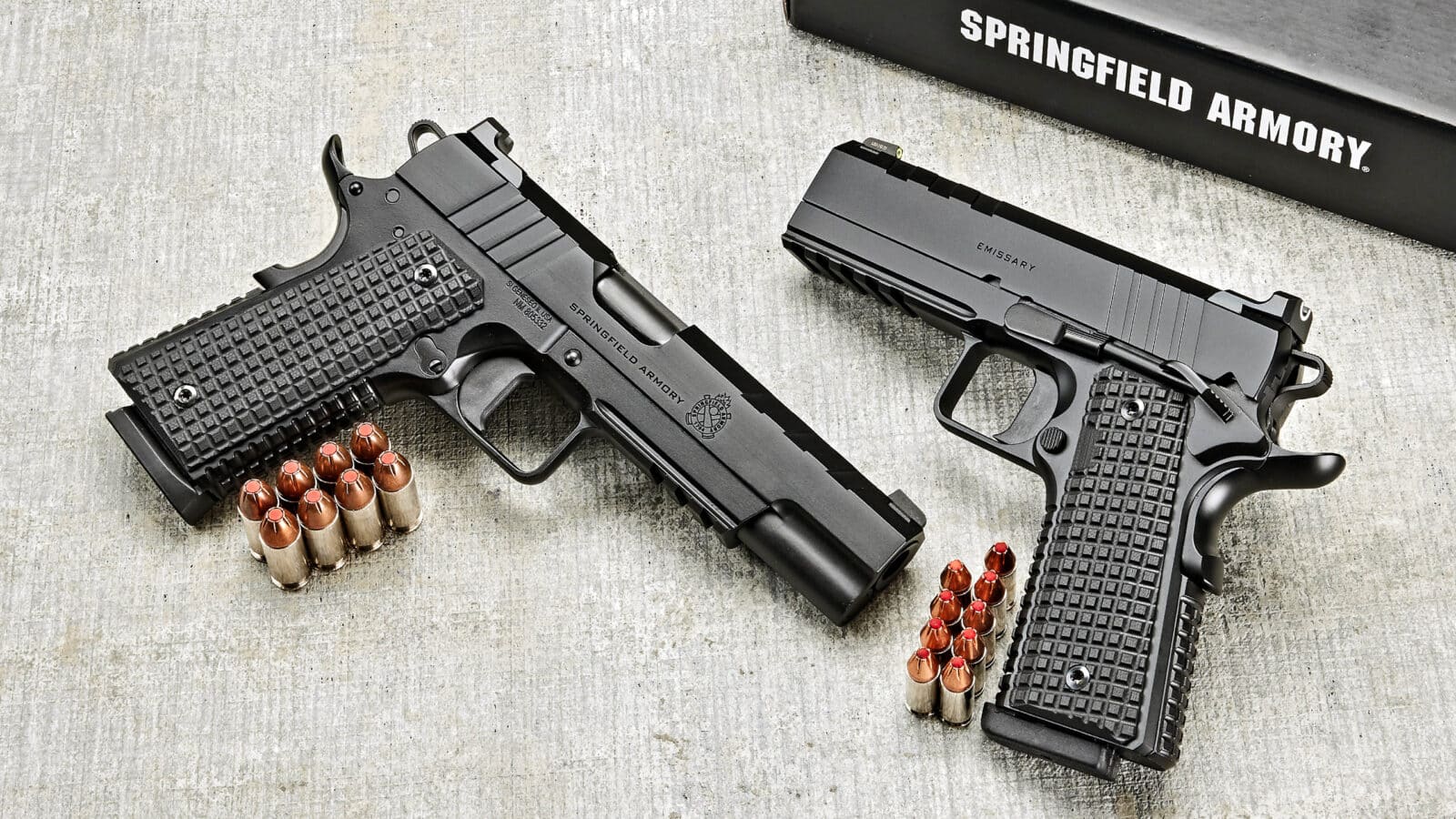 Review: New Emissary All-Black 1911 Pistols - The Armory Life