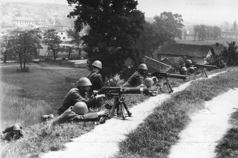 Schwarzlose Machine Gun — The Austro-Hungarian Army M.07/12 - The ...