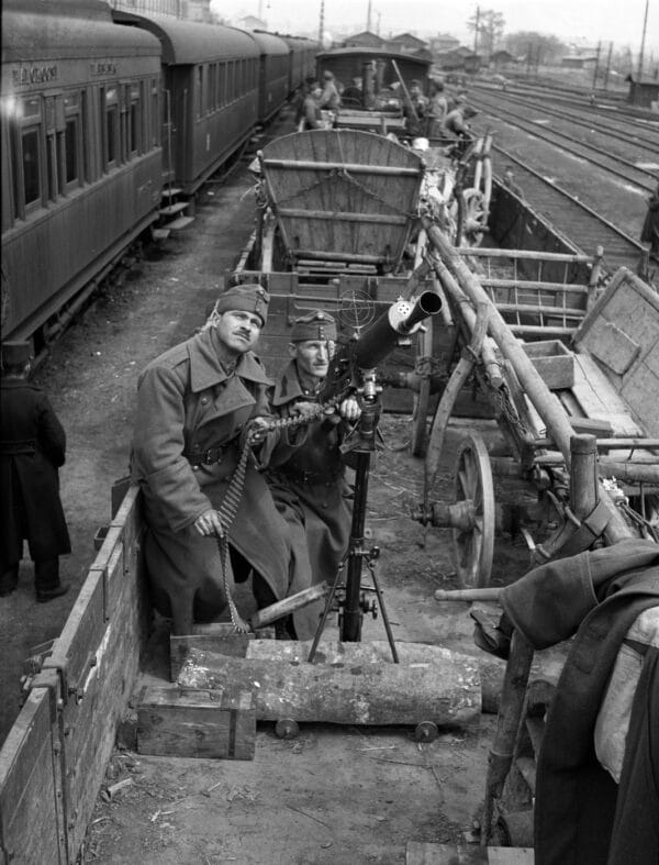 Schwarzlose Machine Gun — The Austro-Hungarian Army M.07/12 - The ...