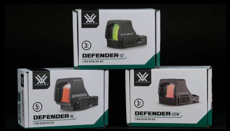 Vortex Optics Defender Red Dot Sights — Roundup - The Armory Life