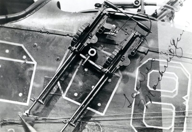 First Airplane Machine Guns — Aerial Warfare in WWI - The Armory Life