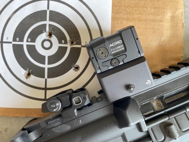 Aimpoint ACRO P-2 Review: Rugged Red Dot Sight - The Armory Life