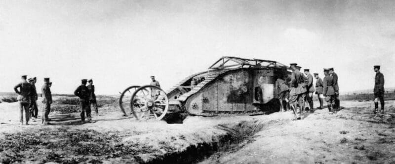 British Mark I Tank — World War I Changed Everything - The Armory Life