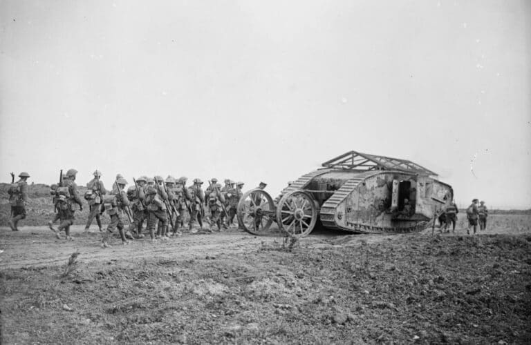 British Mark I Tank — World War I Changed Everything - The Armory Life
