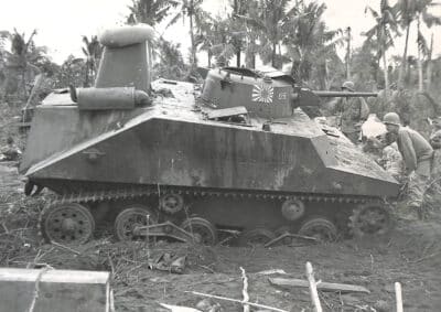 Armored Banzai Charge During the Battle of Saipan - The Armory Life