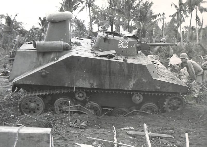 Armored Banzai Charge During the Battle of Saipan - The Armory Life