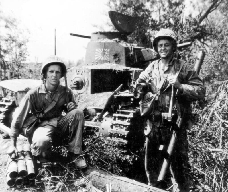 Armored Banzai Charge During the Battle of Saipan - The Armory Life