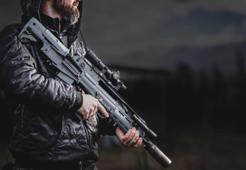 Gray Hellion 5.56mm Bullpup - The Armory Life