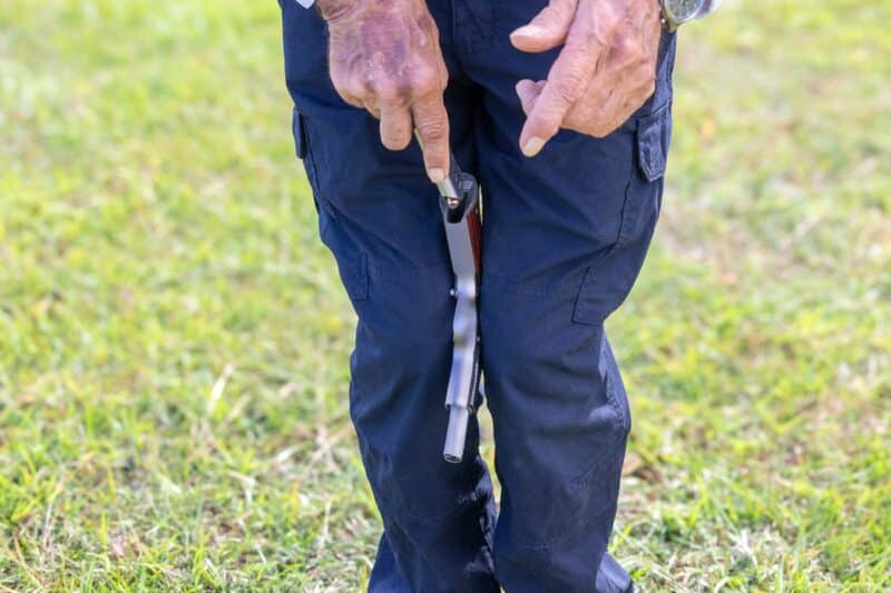 Massad Ayoob: One-Handed Reload Tactics - The Armory Life