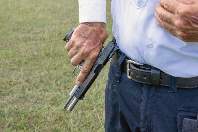 Massad Ayoob: One-Handed Reload Tactics - The Armory Life