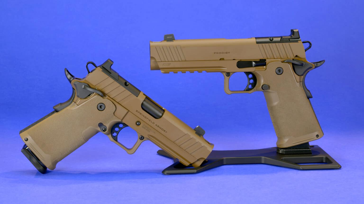 First Look: Coyote Brown 1911 DS Prodigy Comp - The Armory Life