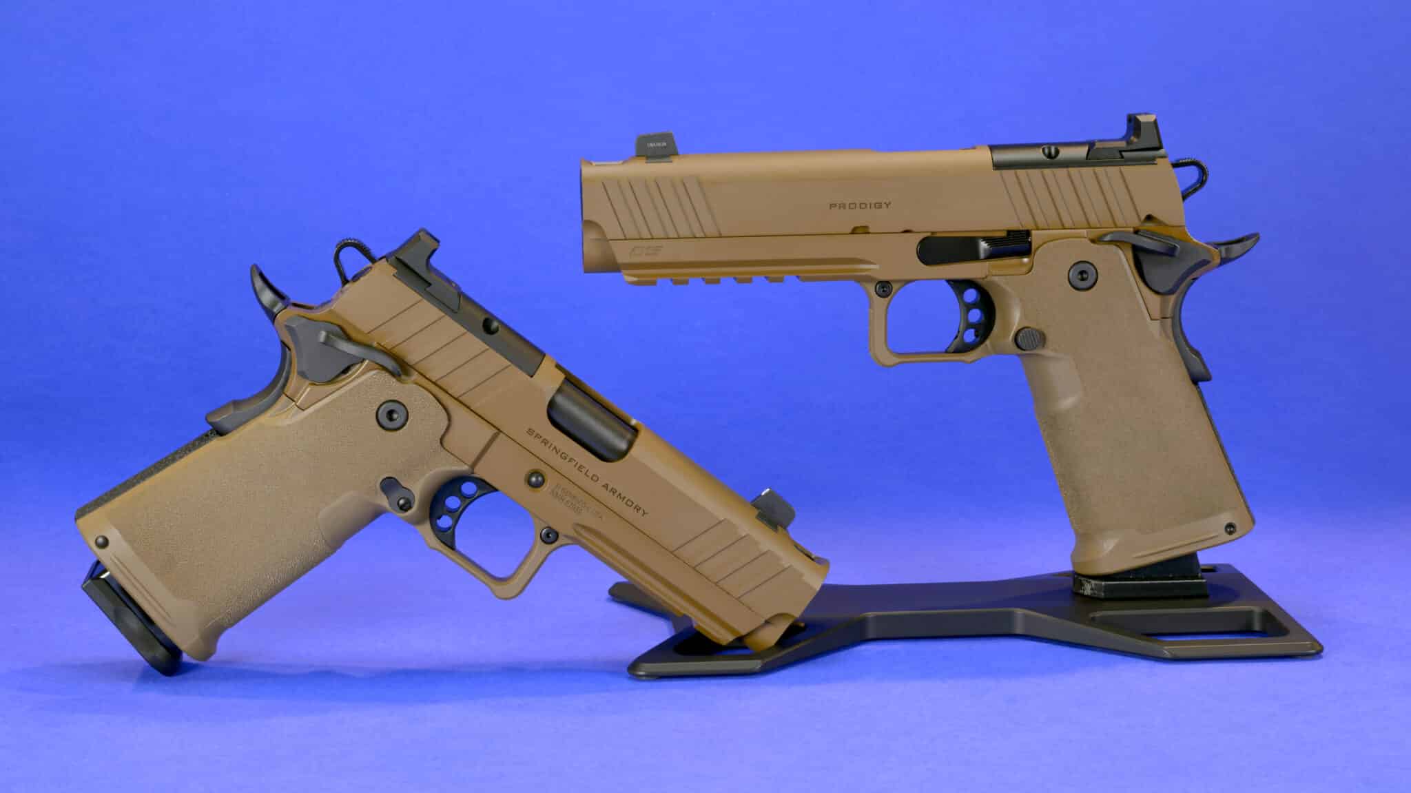 First Look: Coyote Brown 1911 DS Prodigy Comp - The Armory Life
