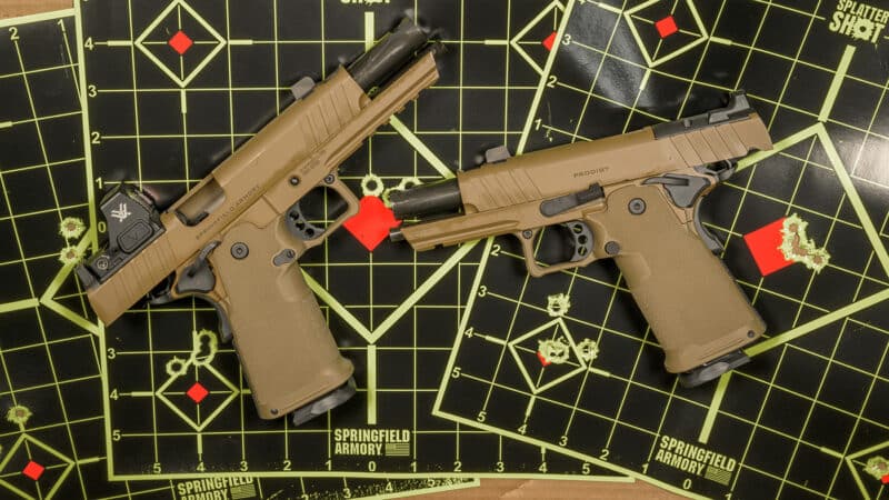 First Look: Coyote Brown 1911 DS Prodigy Comp - The Armory Life