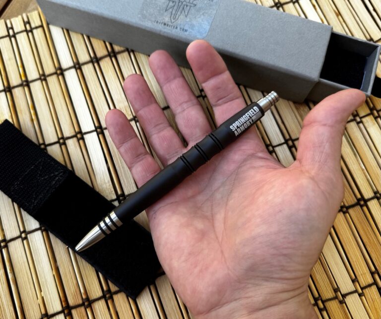 Review: Tuff Writer Precision Press Pen - The Armory Life