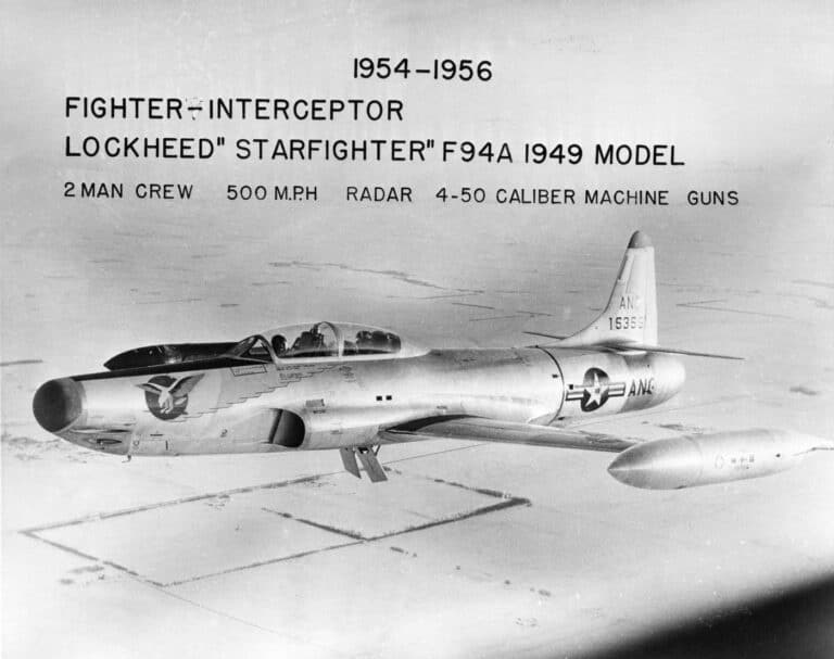 Lockheed F-94 Starfire — Cold War Soviet Bomber Interceptor - The ...