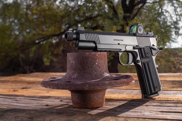 First Look: 1911 Operator AOS Threaded .45 - The Armory Life