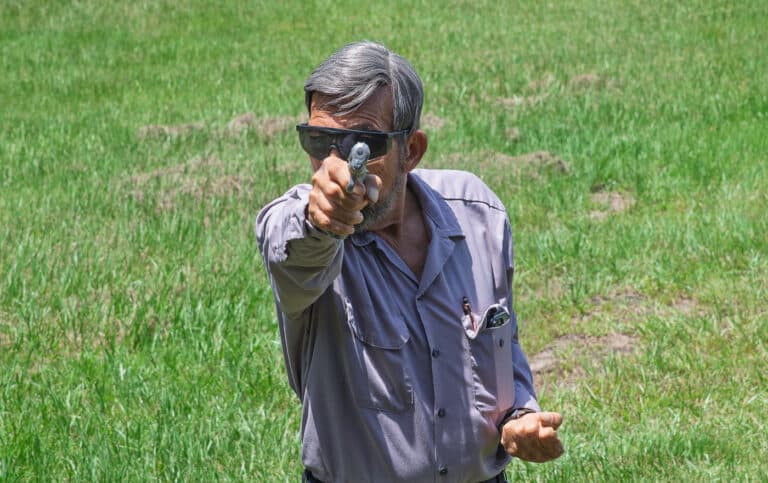 Ayoob: Cross-Dominant Handgun Shooting - The Armory Life